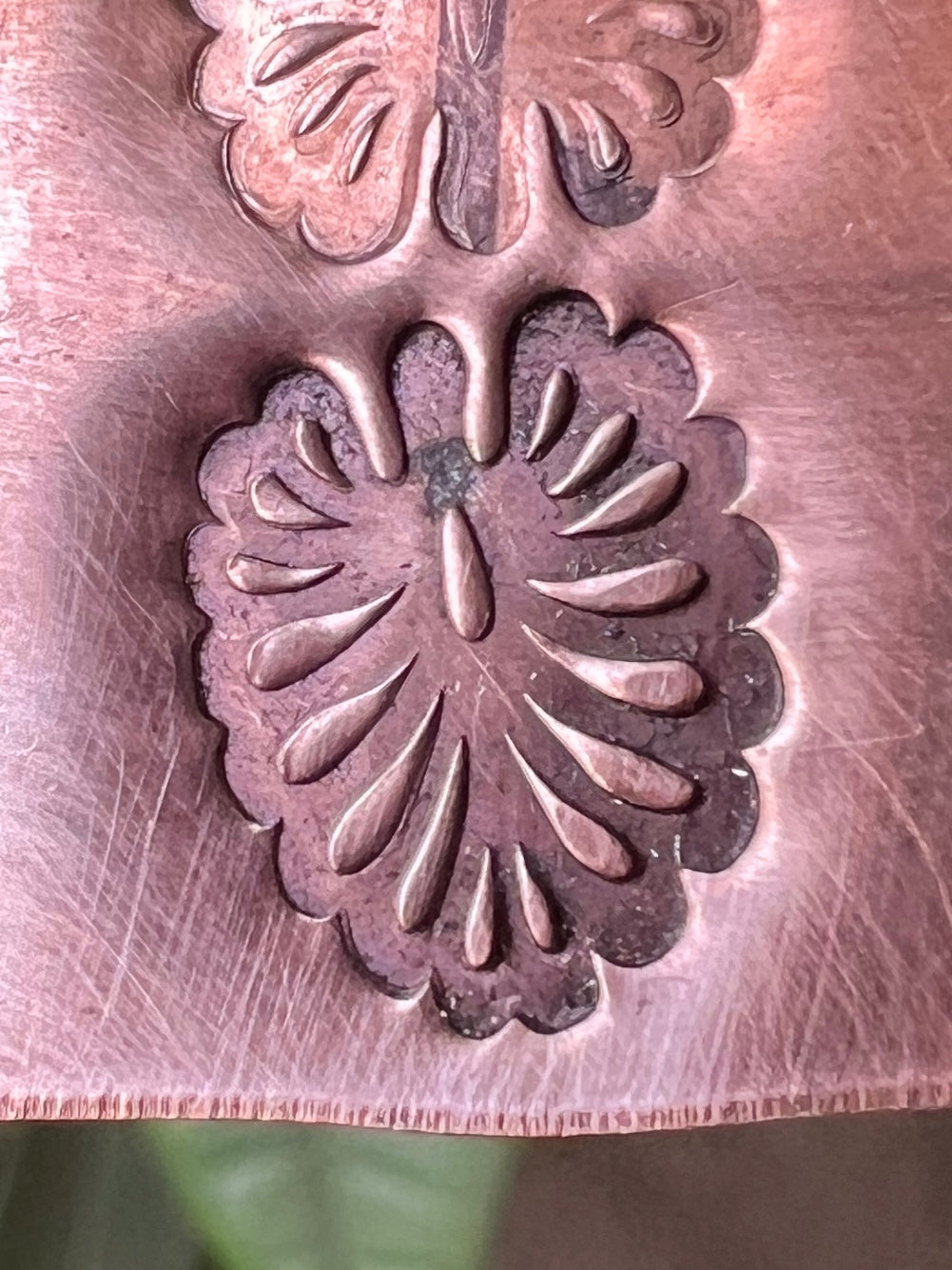 shell bail stamp — Lion Punch Forge