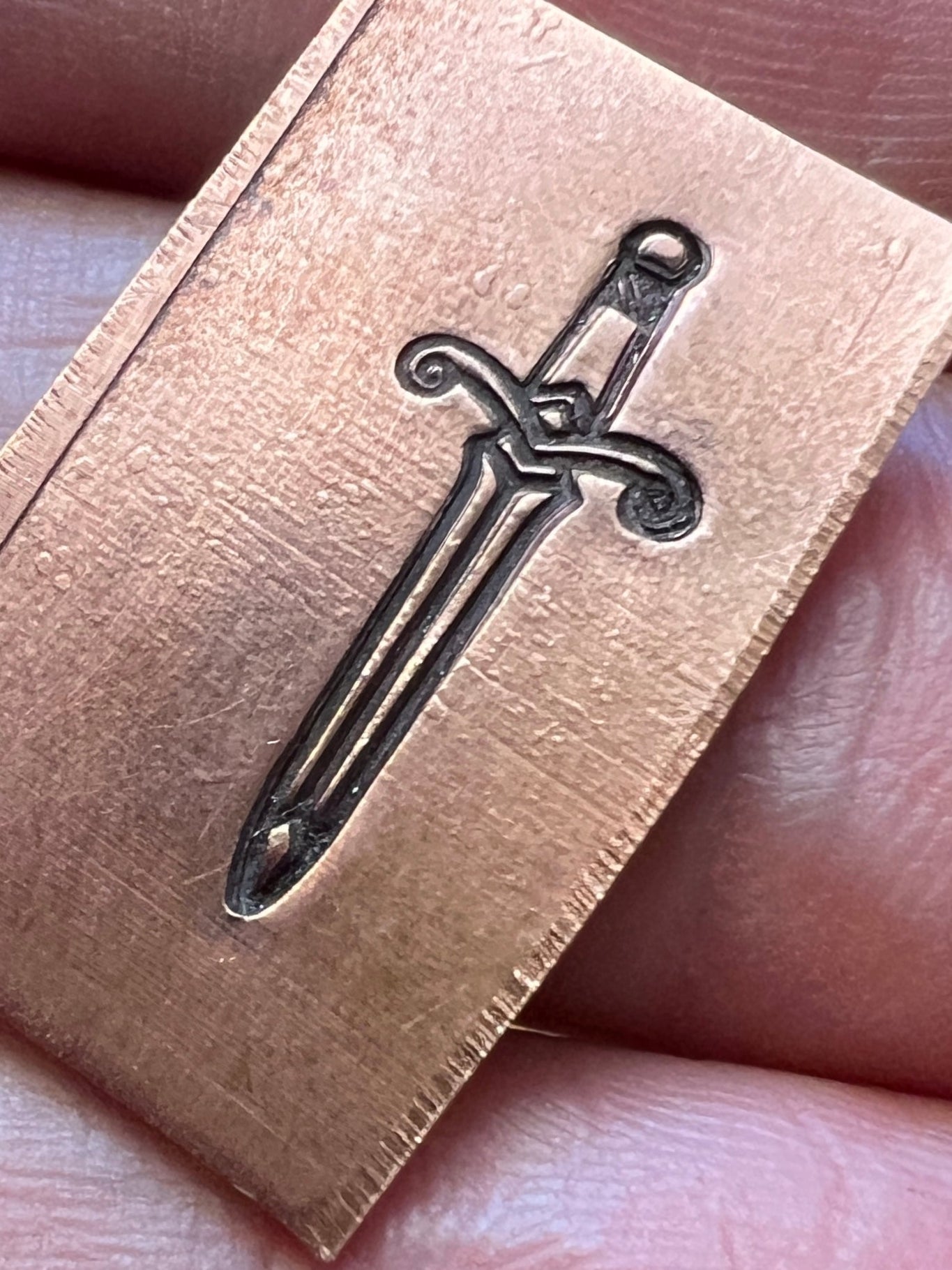 Sword stamp — Lion Punch Forge