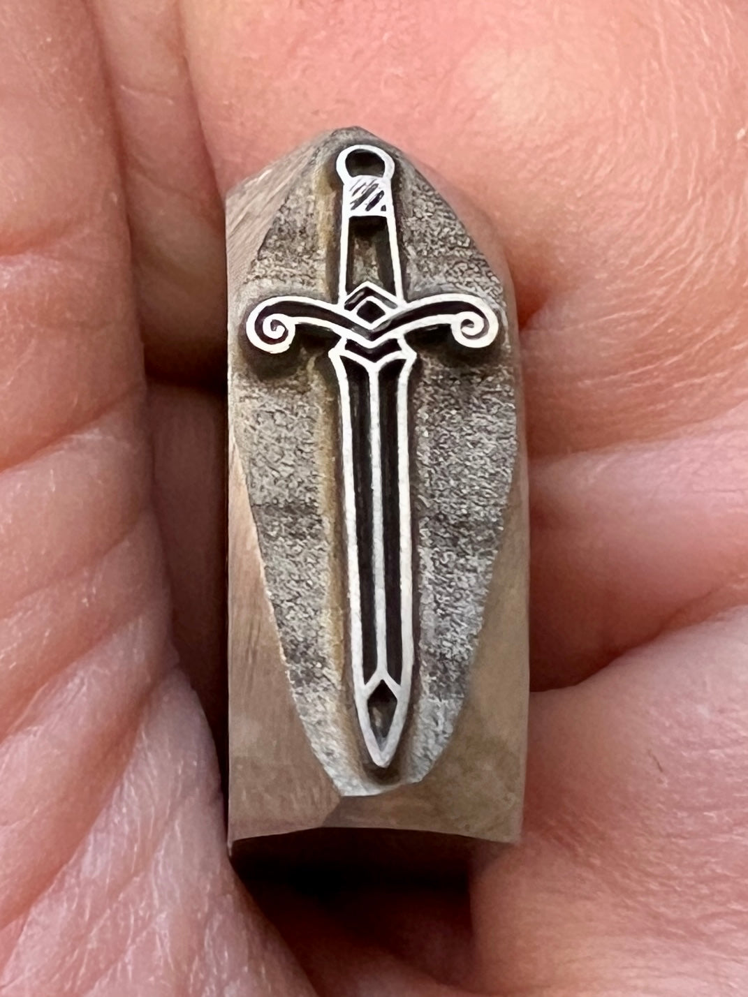 Sword stamp — Lion Punch Forge