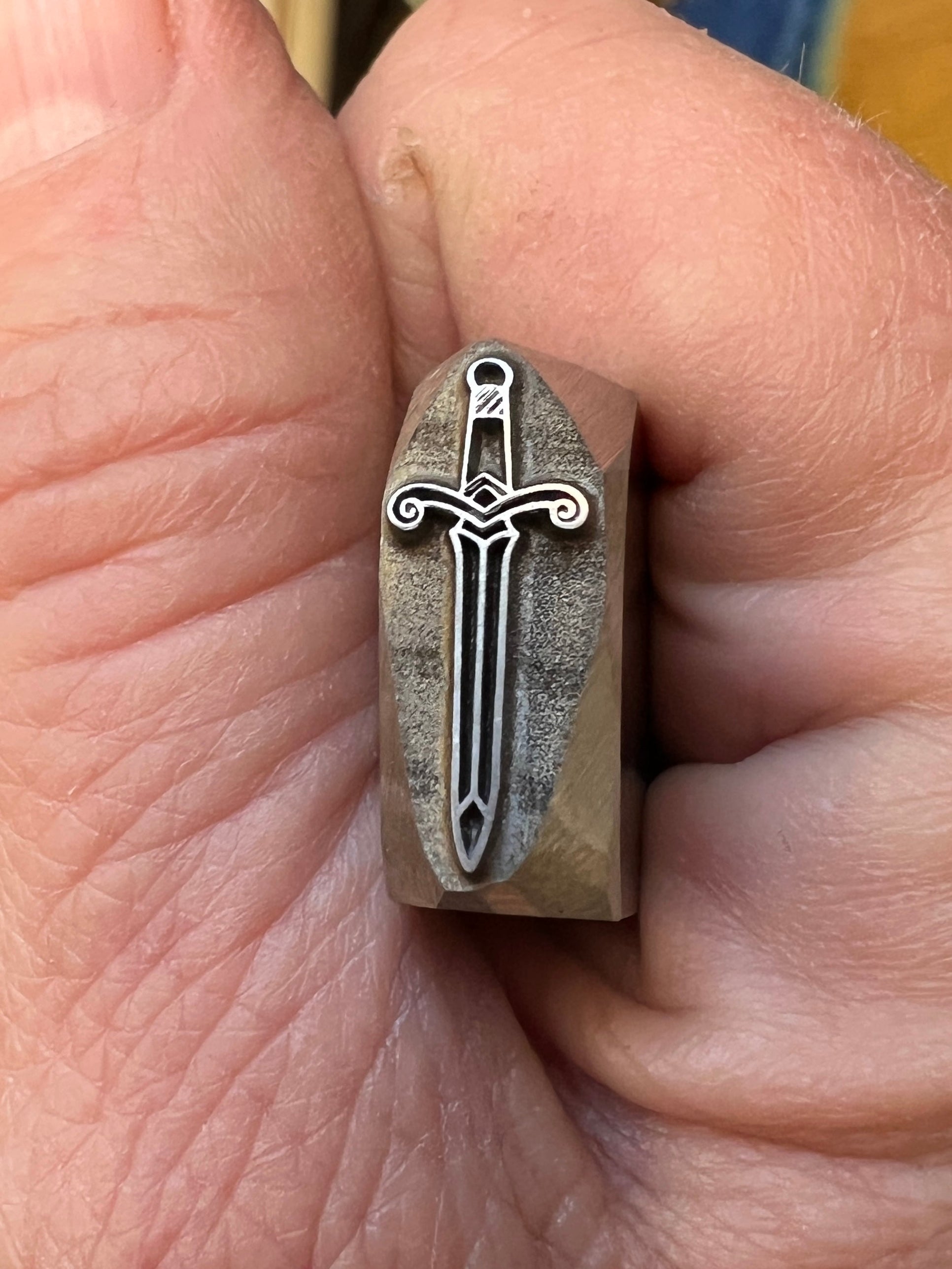 Sword stamp — Lion Punch Forge