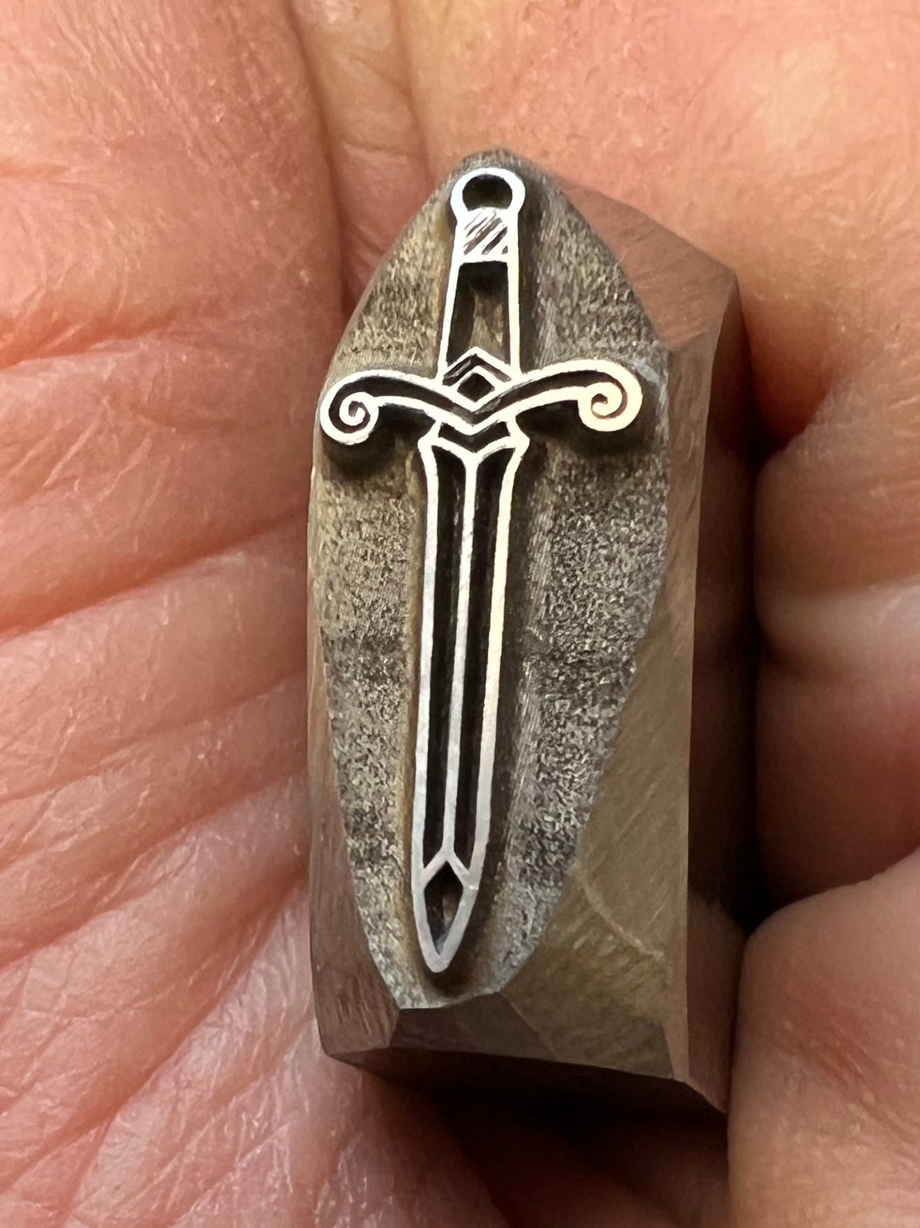 Sword stamp — Lion Punch Forge