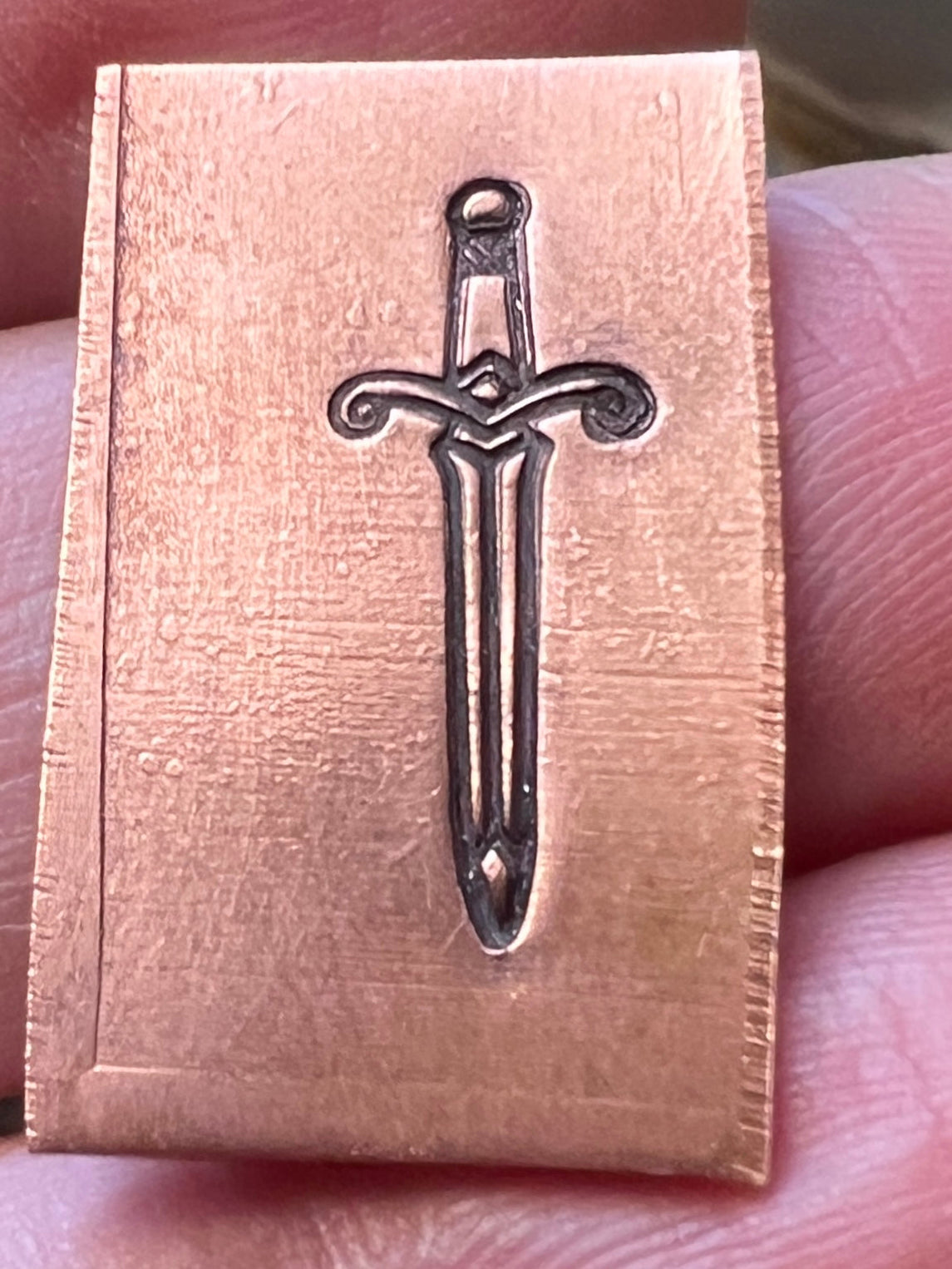 Sword stamp — Lion Punch Forge