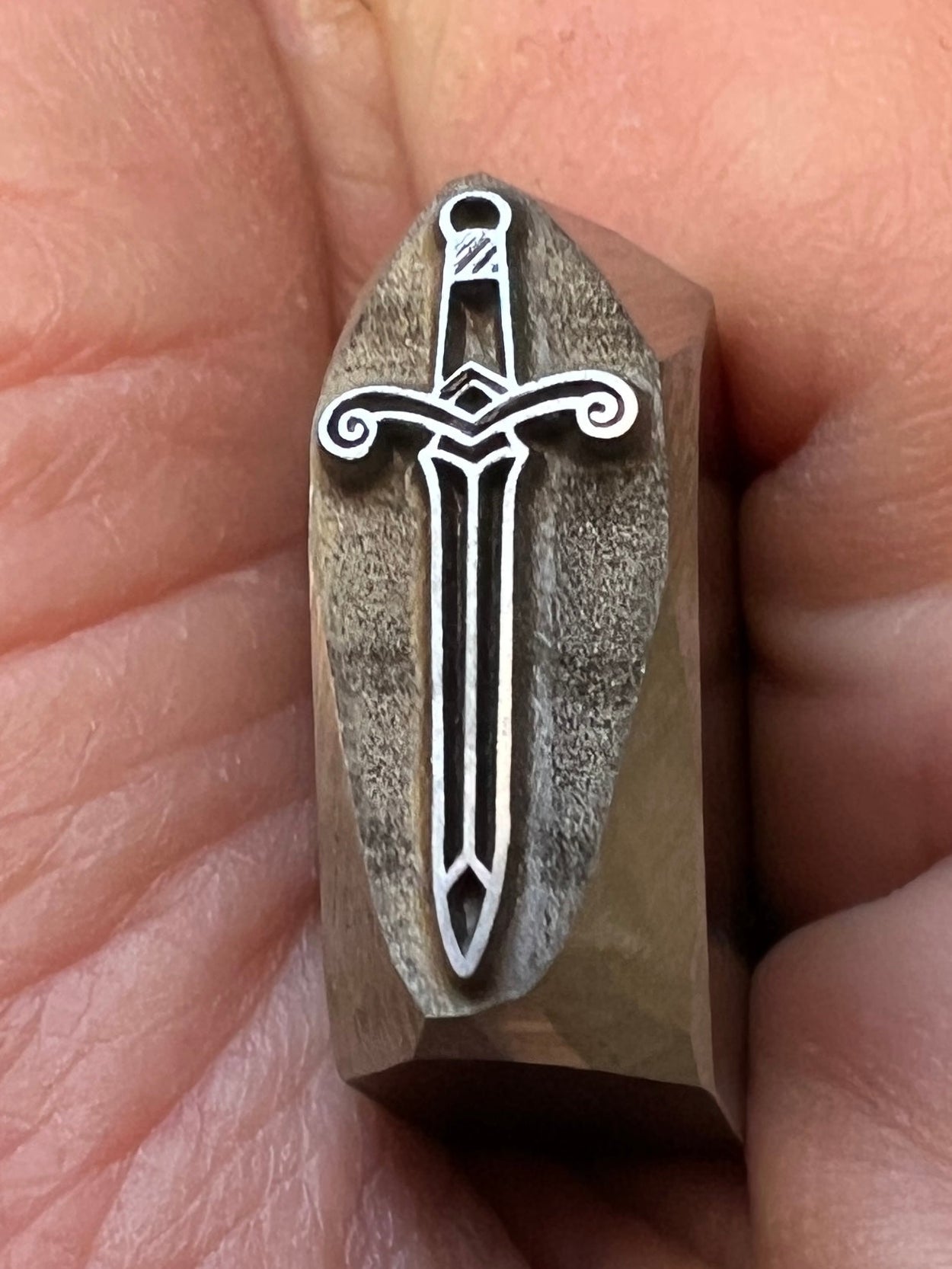 Sword stamp — Lion Punch Forge