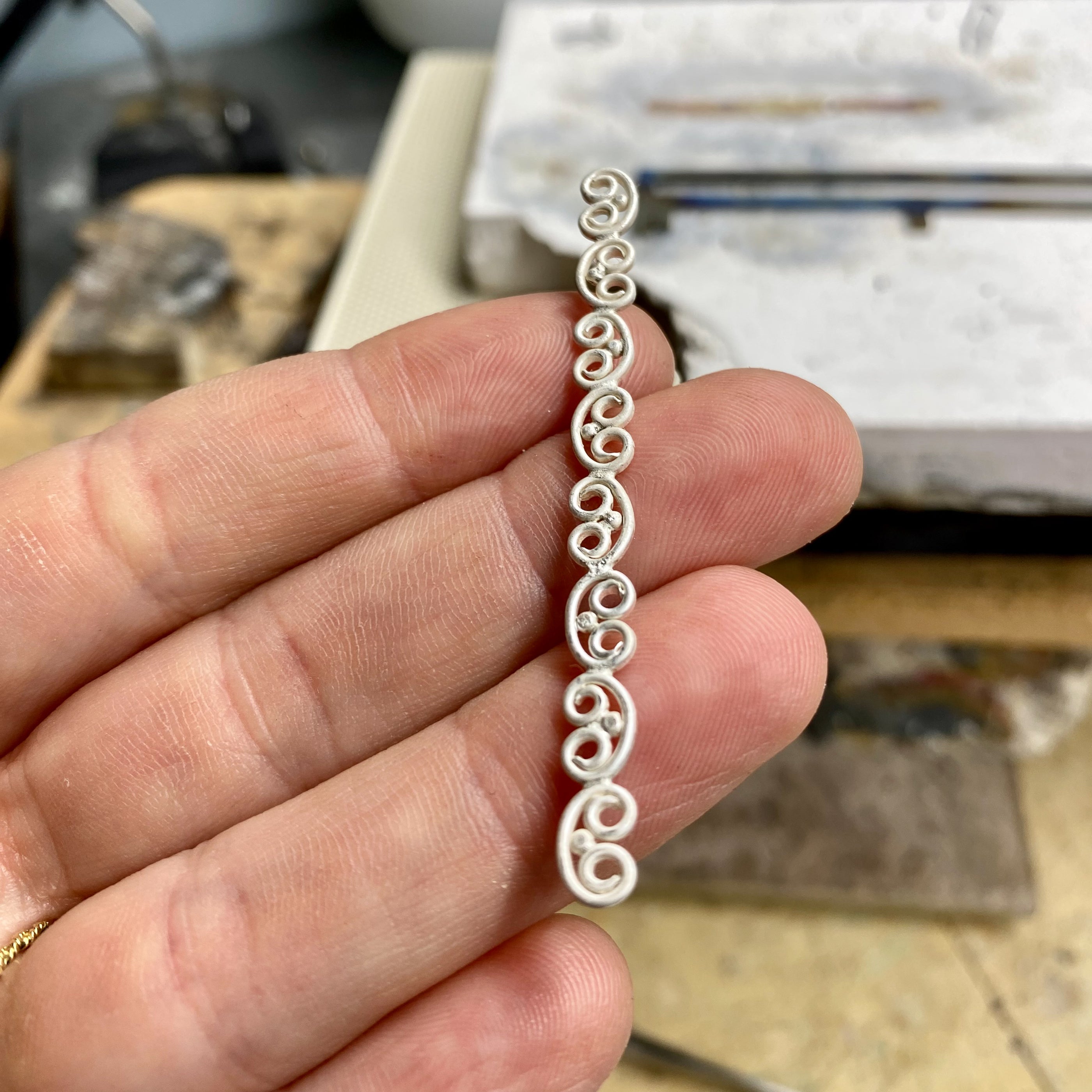 Soldering Stencils Adjustable Ring Band — Lion Punch Forge