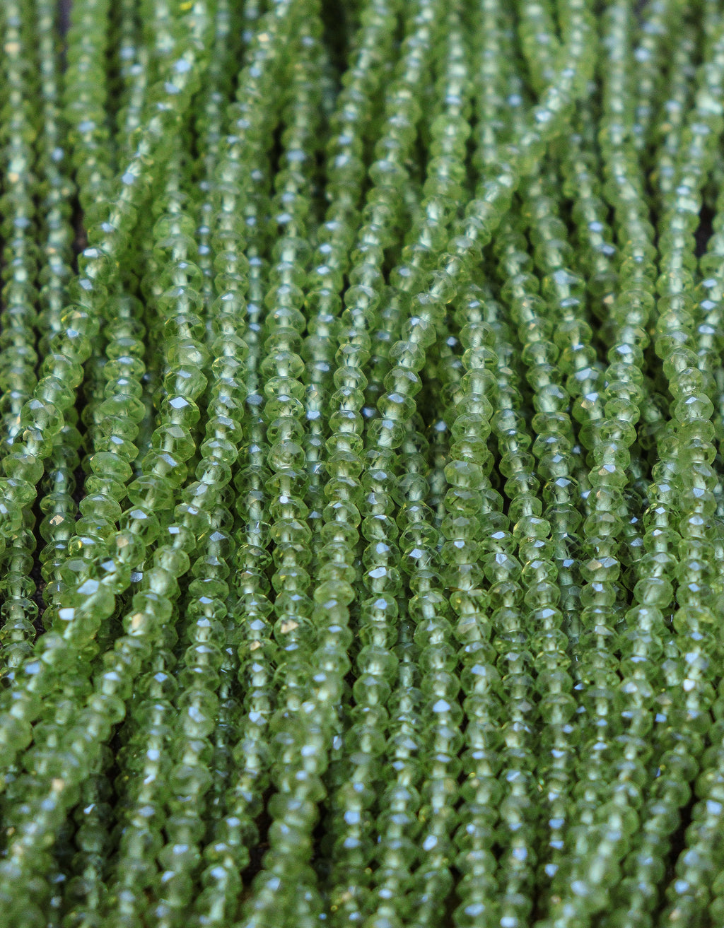 Peridot Beads — Lion Punch Forge
